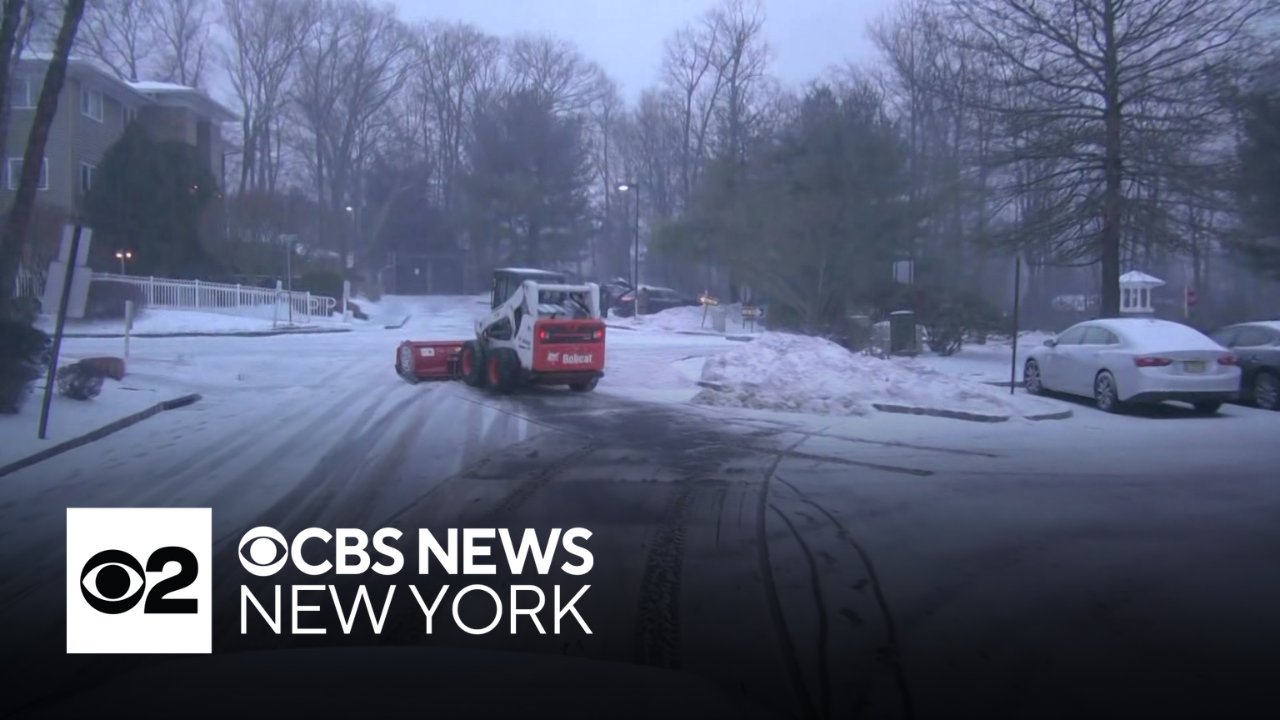 Snow, icy mix wrapping up around NYC. Another storm approaching this ...