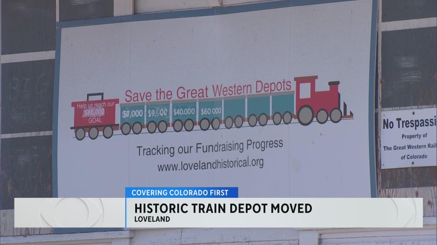 Historic Northern Colorado train depot relocated for public access ...