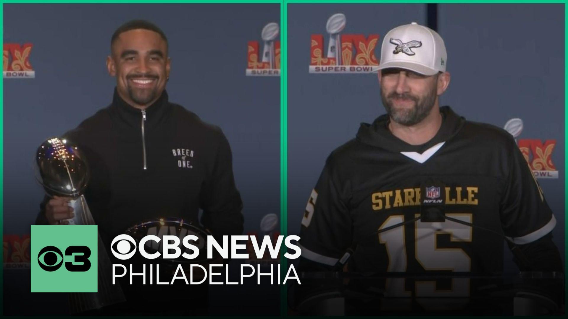 How Eagles QB Jalen Hurts went from getting benched in National Championship game to Super Bowl ...