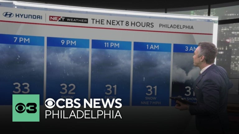 Philadelphia could get 1-3 inches of snow Tuesday, higher totals ...