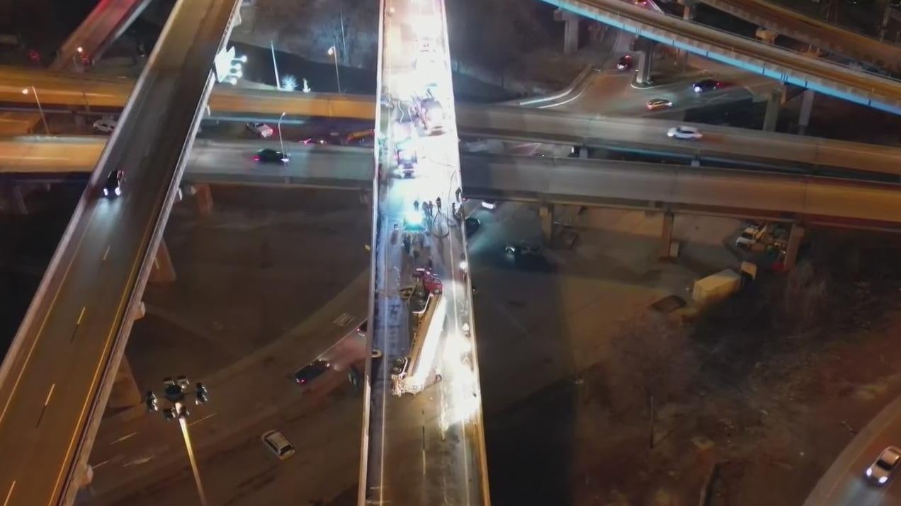 Rt. 28 reopens after nearly 10 hours of cleanup from overturned tanker truck crash, diesel fuel ...