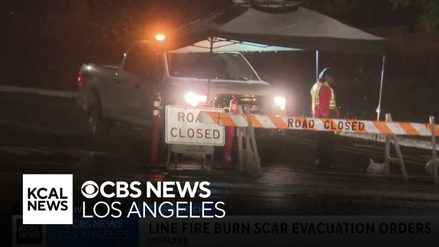 Evacuation orders, warnings issued near Line Fire burn scar in San ...