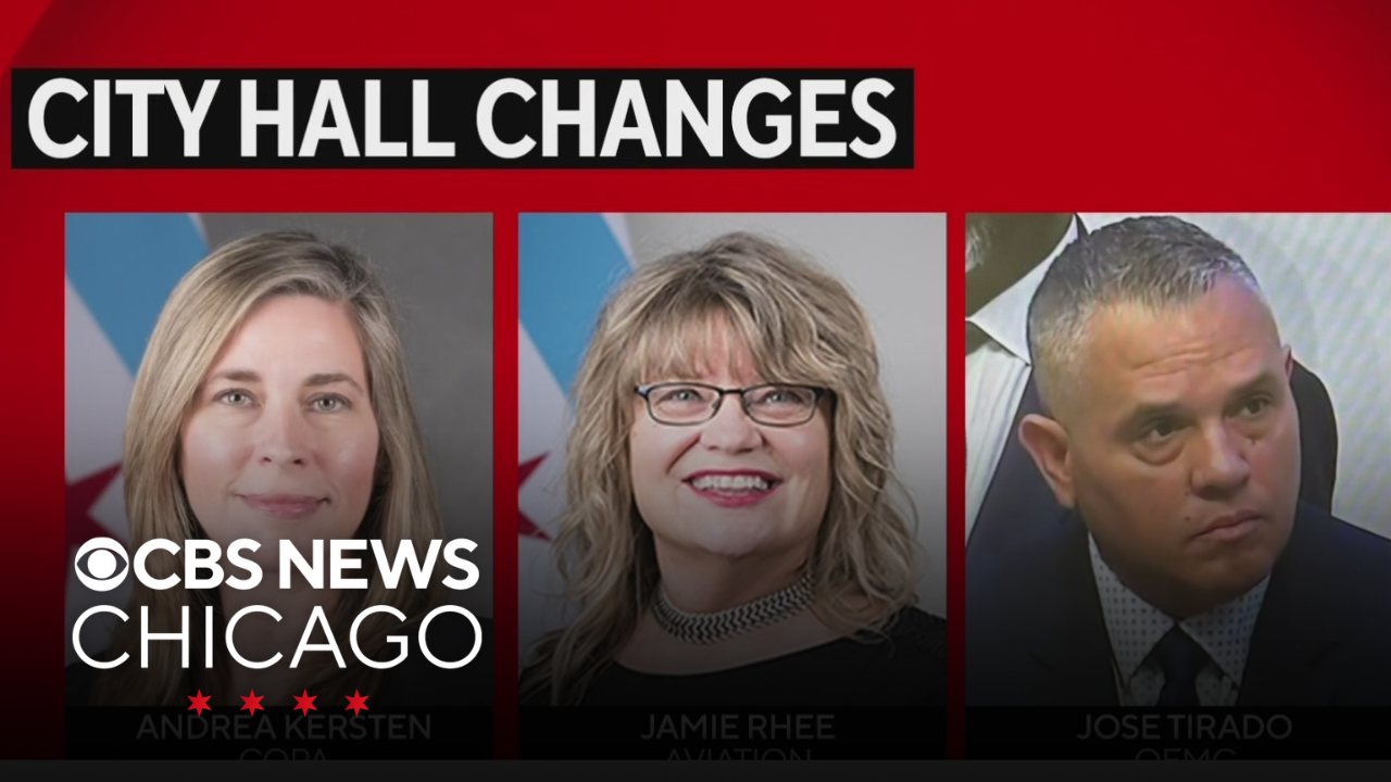 3 top Chicago officials stepping down, days after Mayor Johnson warned ...