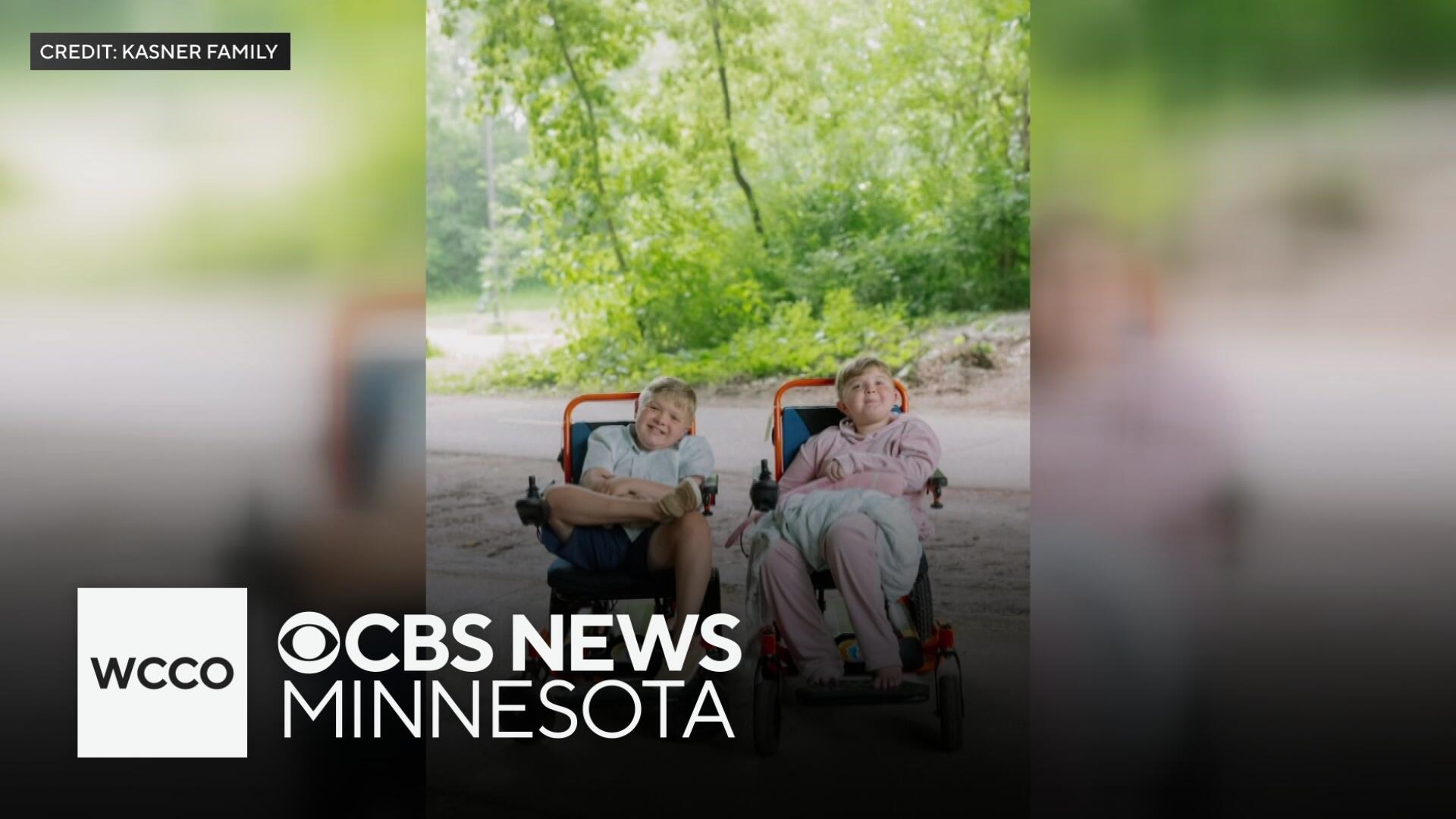 Minneapolis parents share journey of having two sons with rare muscle ...