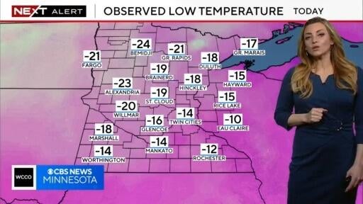 The coldest air of the winter season is expected overnight. Here's how ...