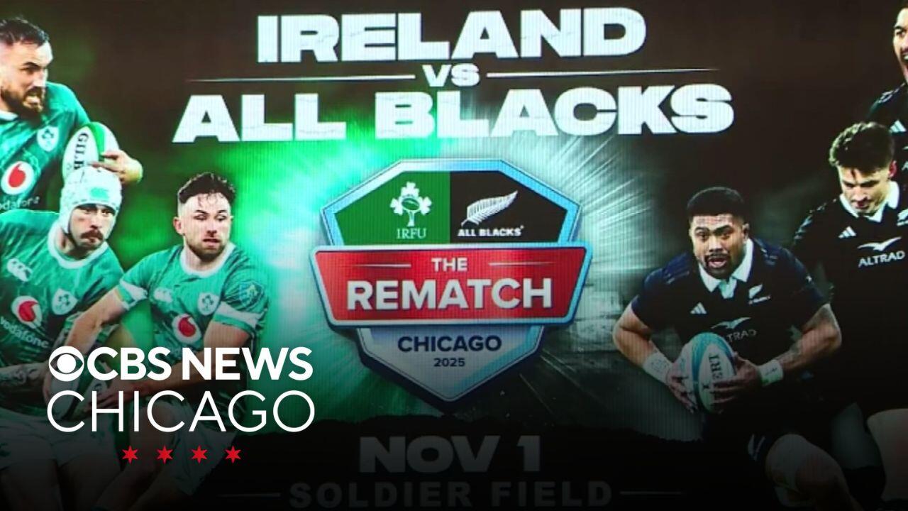 New Zealand All Blacks to face Ireland in Soldier Field rugby rematch ...