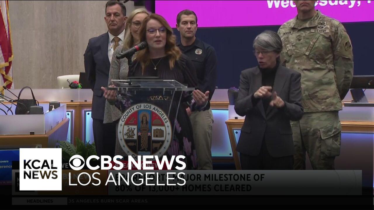 Officials provide update on wildfire debris removal, environmental ...