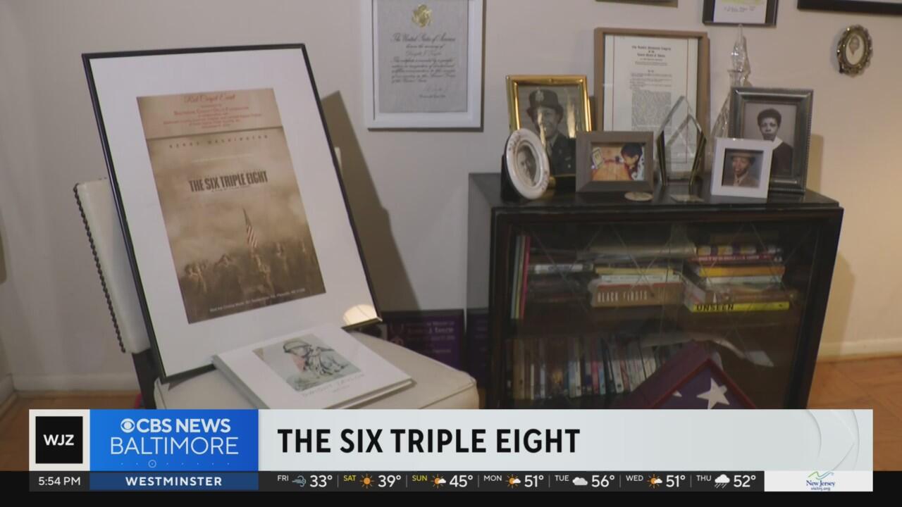 Maryland woman "proud" of mother's role in Six Triple Eight battalion ...