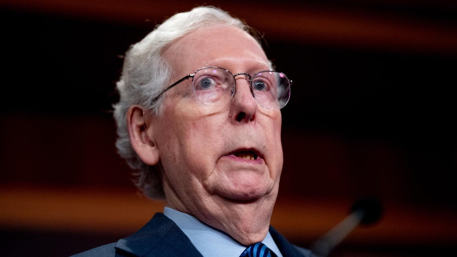 Mitch McConnell announces he won't run for Senate reelection in 2026 ...