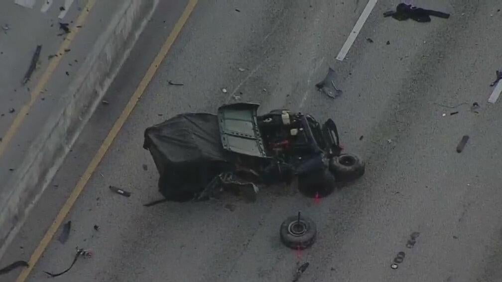 MacArthur Causeway reopens after crash that injured 2 people - CBS Miami