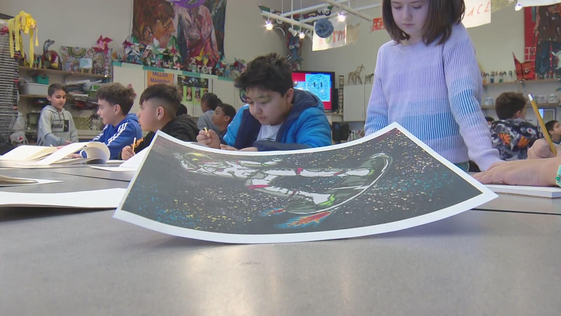Aurora art teacher won an international NASA contest. Now his drawing ...
