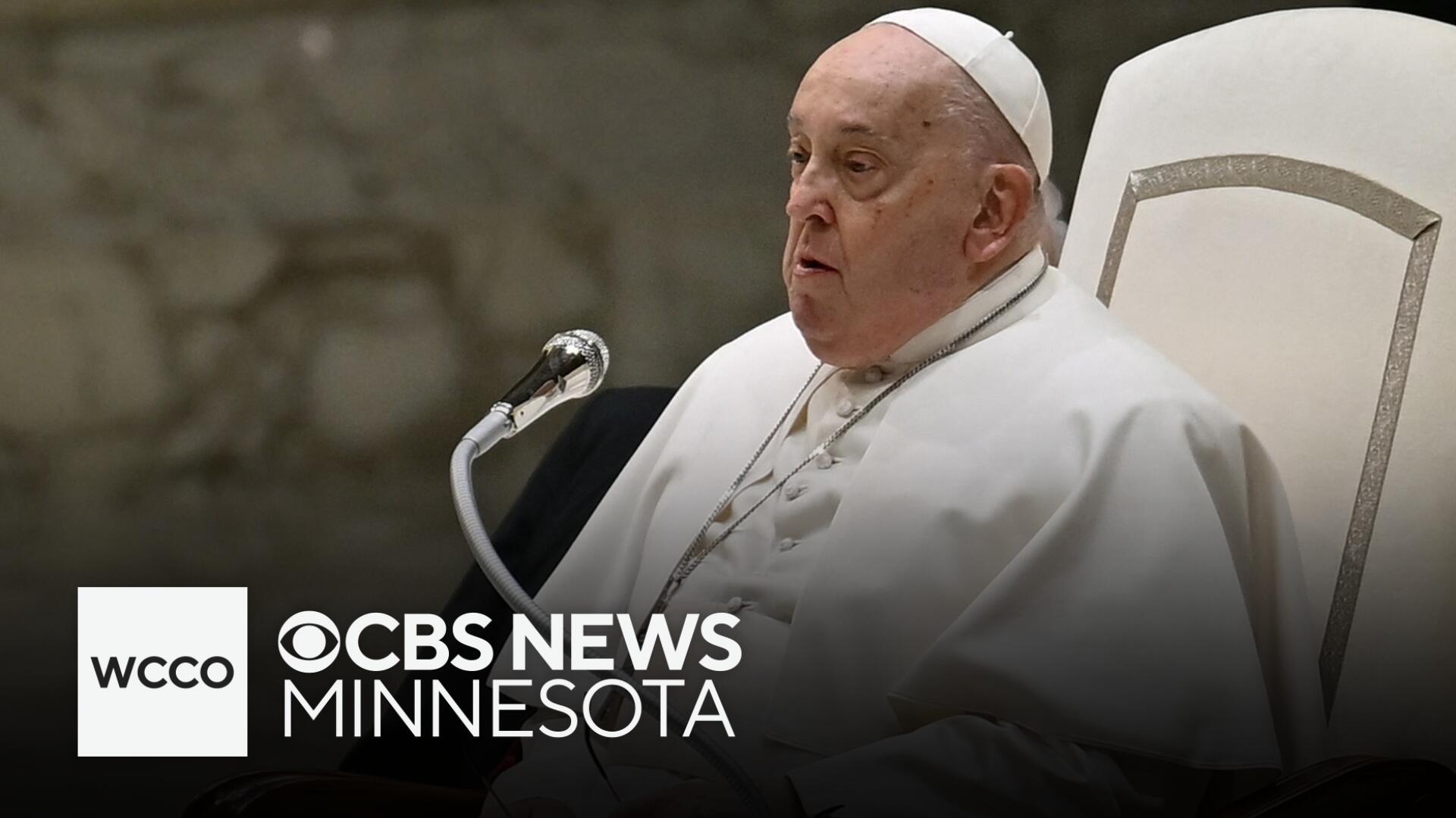 Catholics in Minnesota pray for Pope Francis' recovery - CBS Minnesota