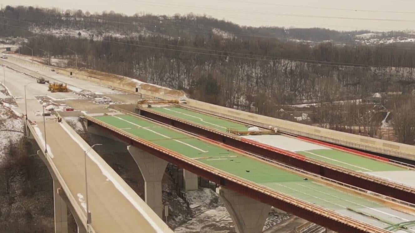 Steady progress being made through Jefferson Hills on the Mon-Fayette ...