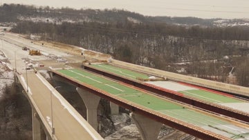 Steady progress being made through Jefferson Hills on the Mon-Fayette ...