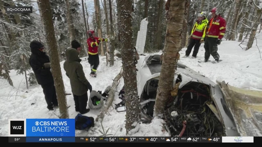 Maryland pilot, 2 adults airlifted after small plane from Baltimore ...