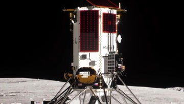 Commercial lunar lander Athena heading to the moon with a drill, rover ...