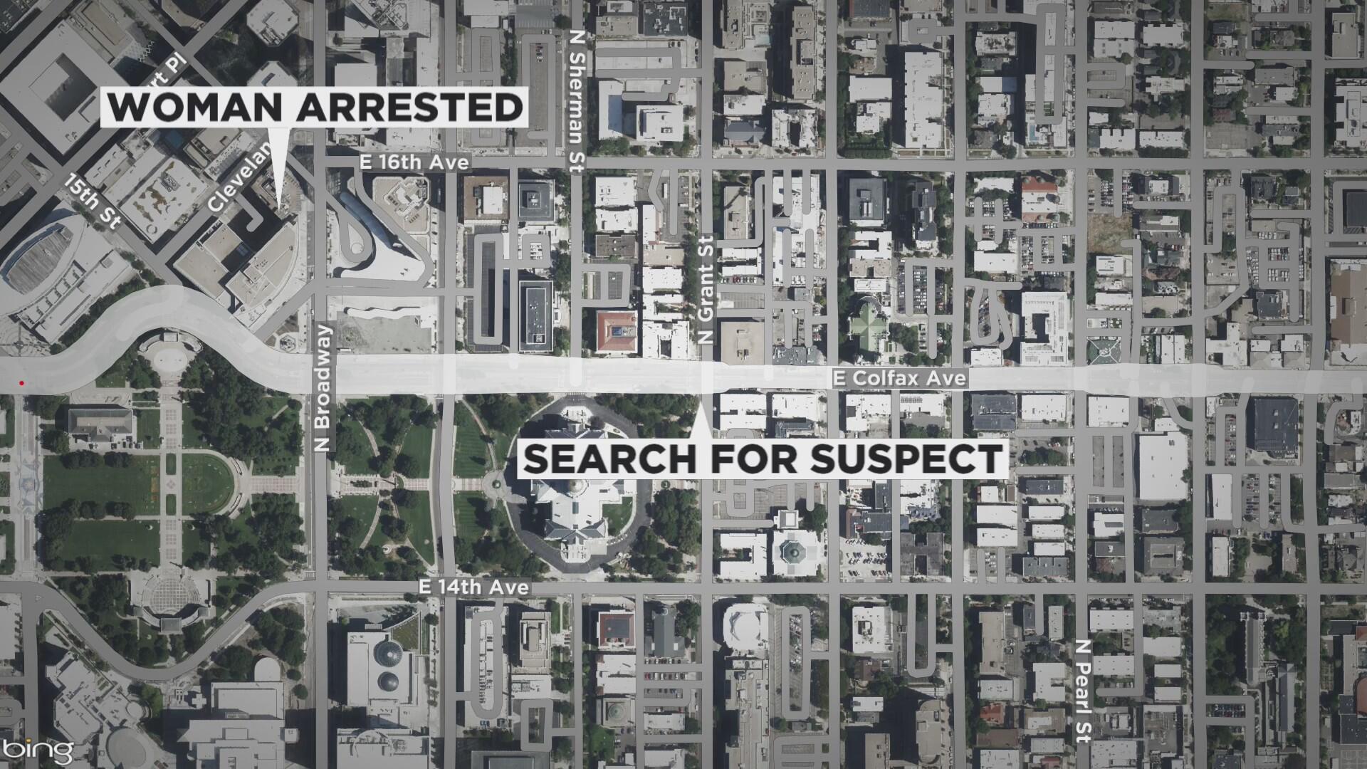 Woman arrested in connection with stabbing in downtown Denver - CBS ...