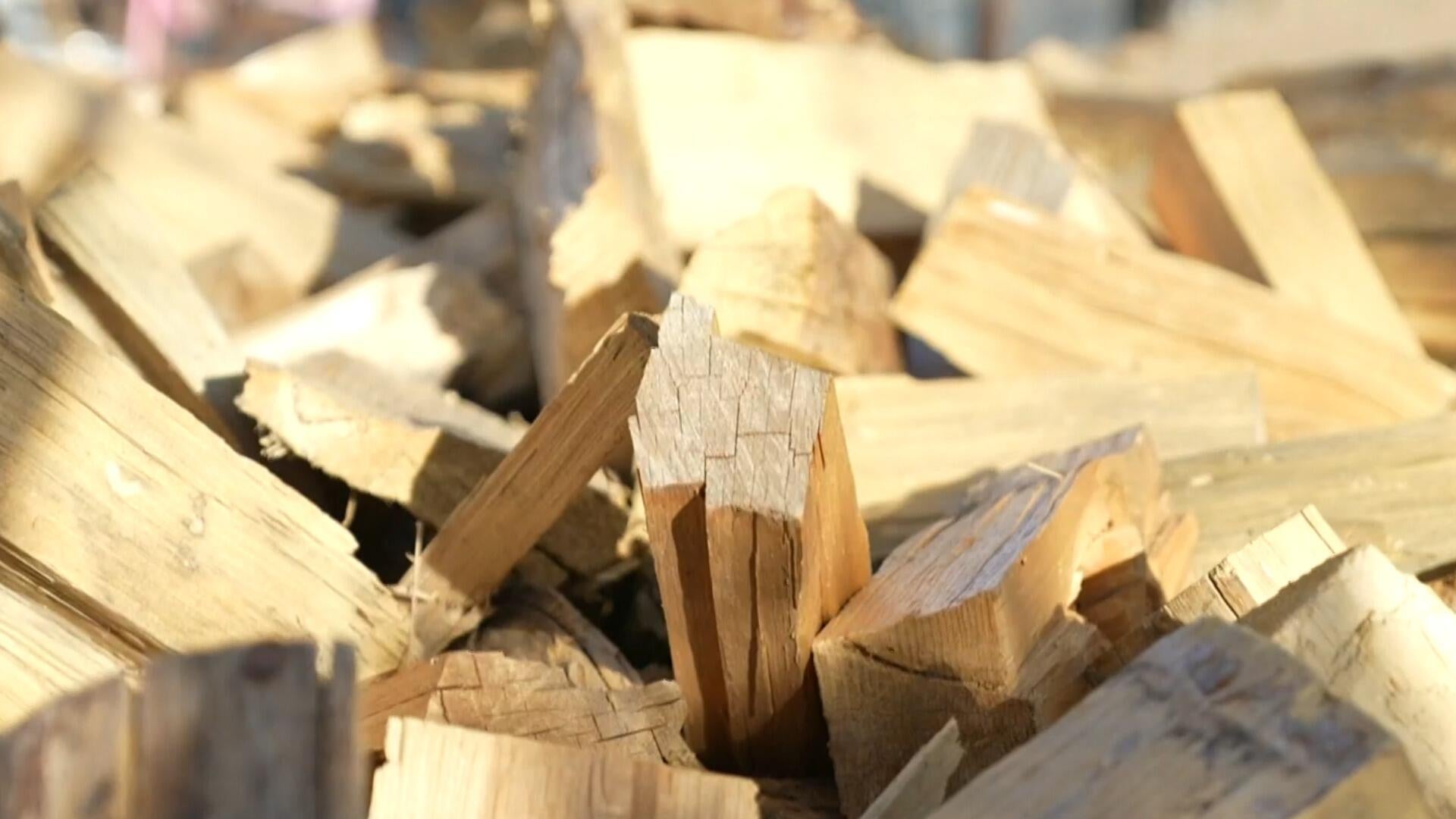 How wood gathered from federal forests heats Native American homes ...