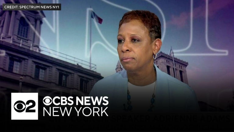 NYC Council Speaker Adrienne Adams joins race for mayor - CBS New York