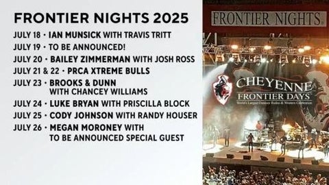 2025 Cheyenne Frontier Days concert lineup announced - CBS Colorado