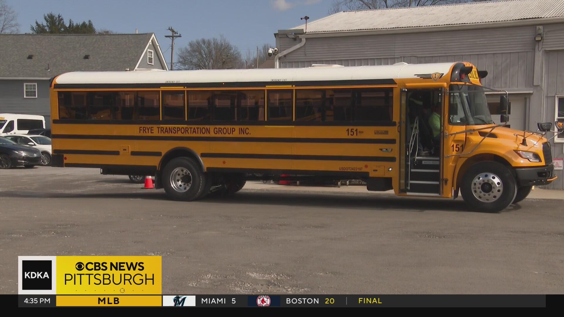Here's how school buses are designed to keep kids safe - CBS Pittsburgh