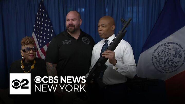 NYC mayor's race heats up as Mayor Eric Adams touts decreases in gun violence and Andrew Cuomo ...