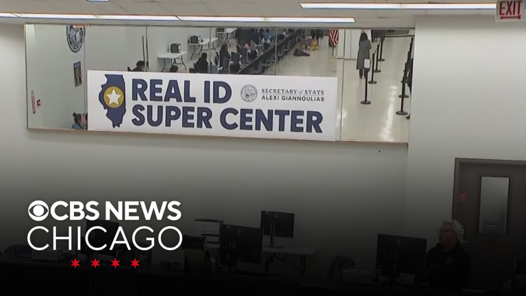 REAL ID-only supercenter opening for walk-ins in downtown Chicago - CBS ...