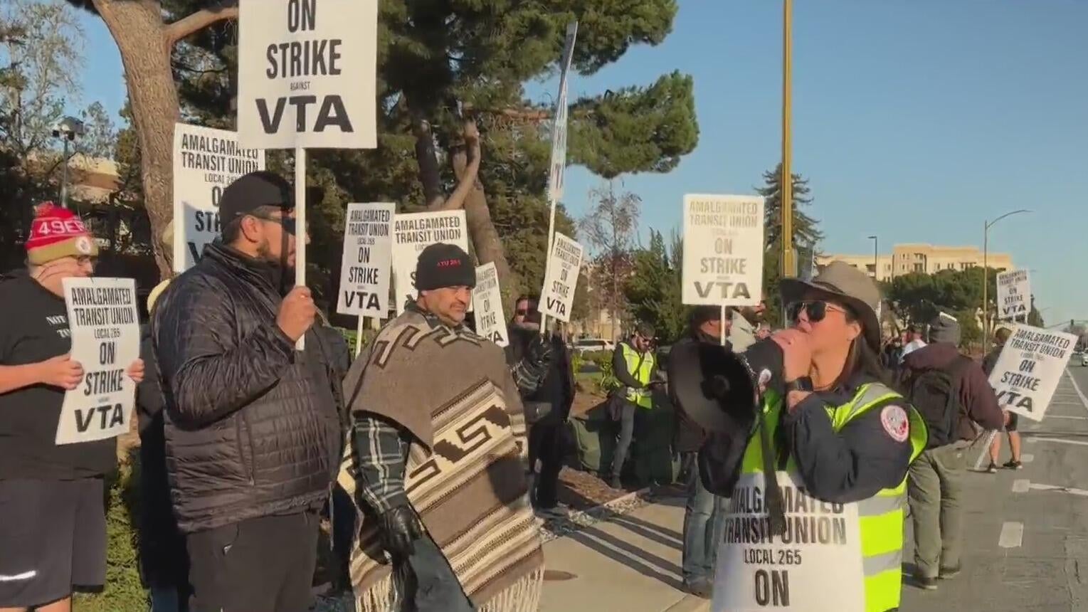 Santa Clara VTA files complaint as transit workers' strike rolls into ...