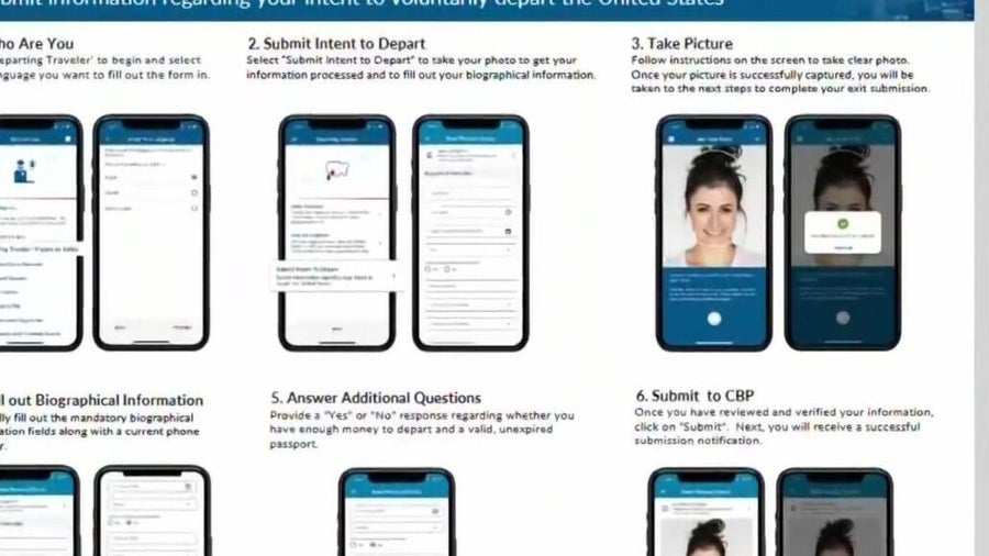 Trump rebrands immigration app once used by asylum seekers as "self ...