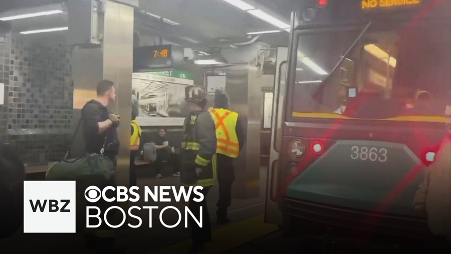 100 MBTA passengers evacuated in Boston after trolley rolls back into ...