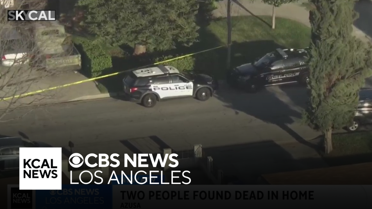 Homicide investigation underway after man, woman found dead at Azusa home - CBS Los Angeles