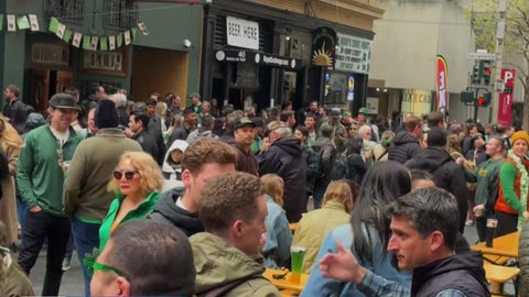 San Francisco hosts free St. Patrick's Day block party on Front Street ...