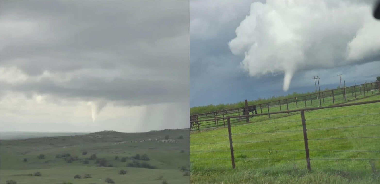 Wild weather day sees two funnel clouds, multiple Tornado Warnings ...