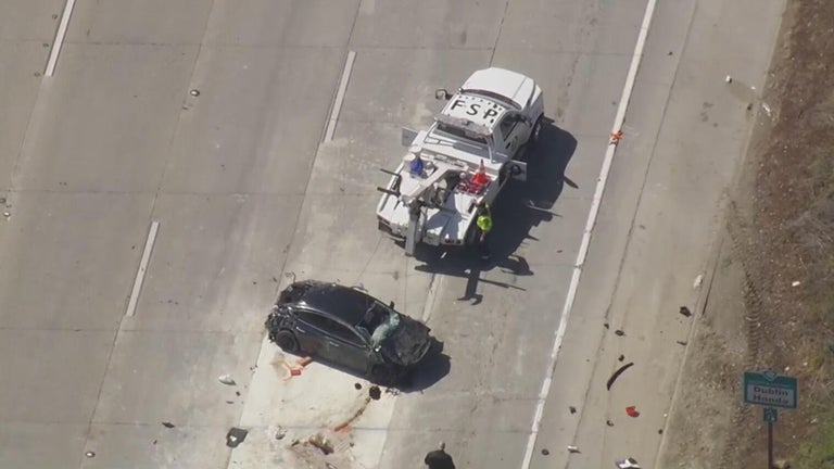Major injury crash snarls westbound Interstate 580 traffic in Dublin ...