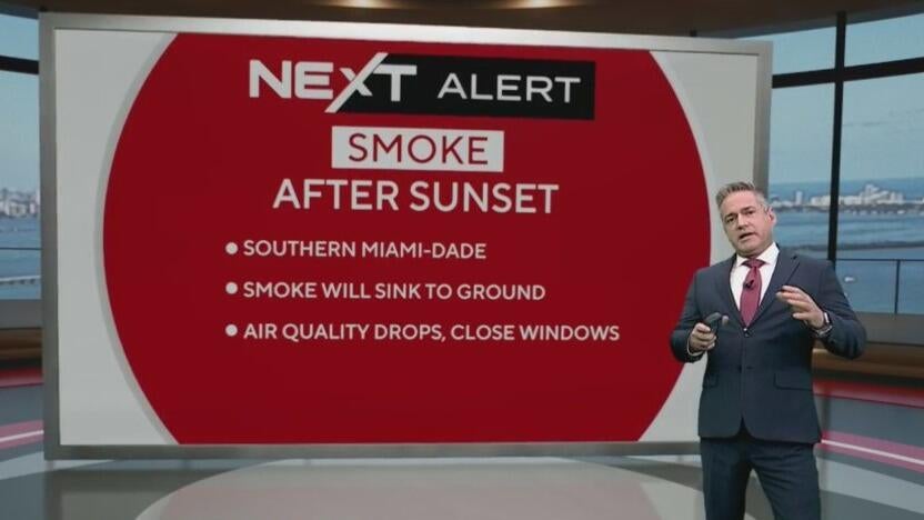 Smoke from brush fire could lower air quality over parts of Miami-Dade ...