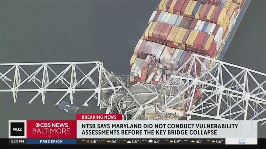 MDTA missed critical Key Bridge vulnerability assessment prior to ...