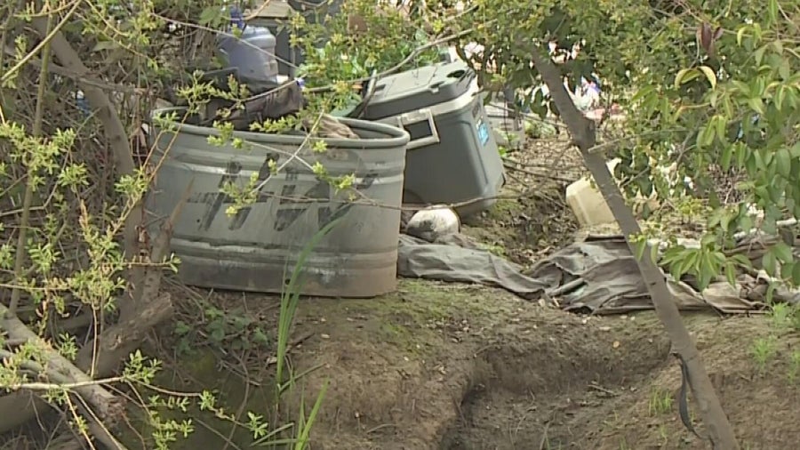 Stockton's homeless population reaches Calaveras River island, raising ...