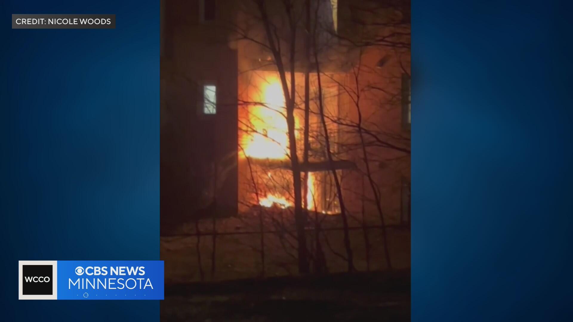 New tool stops flames from spreading at Robbinsdale apartment complex - CBS Minnesota
