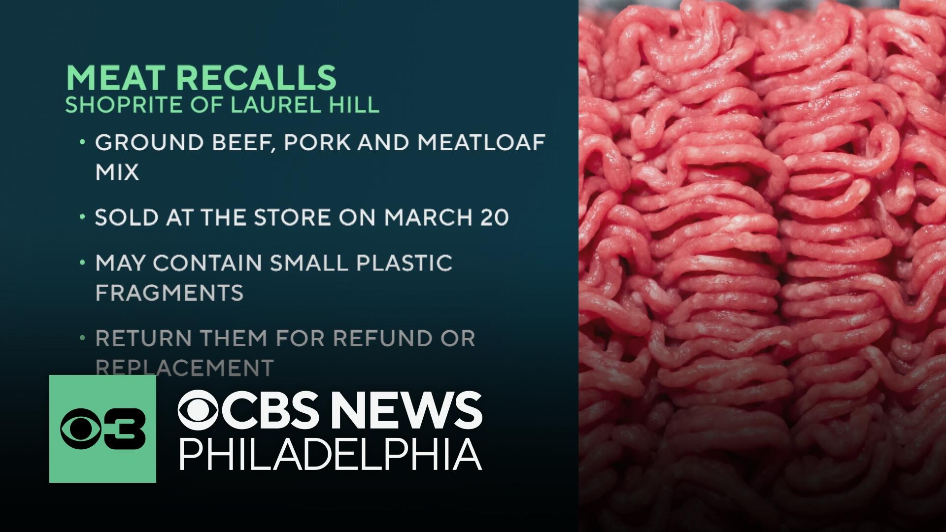 New Jersey ShopRite store recalls ground beef, pork for possible ...