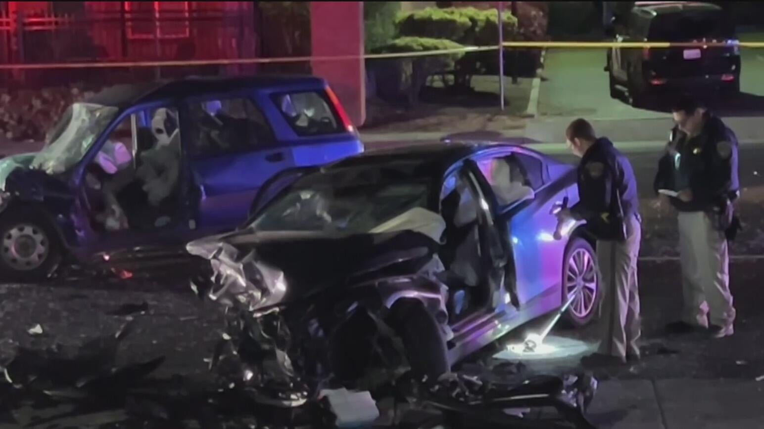Driver of stolen car being chased by CHP kills bystander in Pittsburg crash - CBS San Francisco