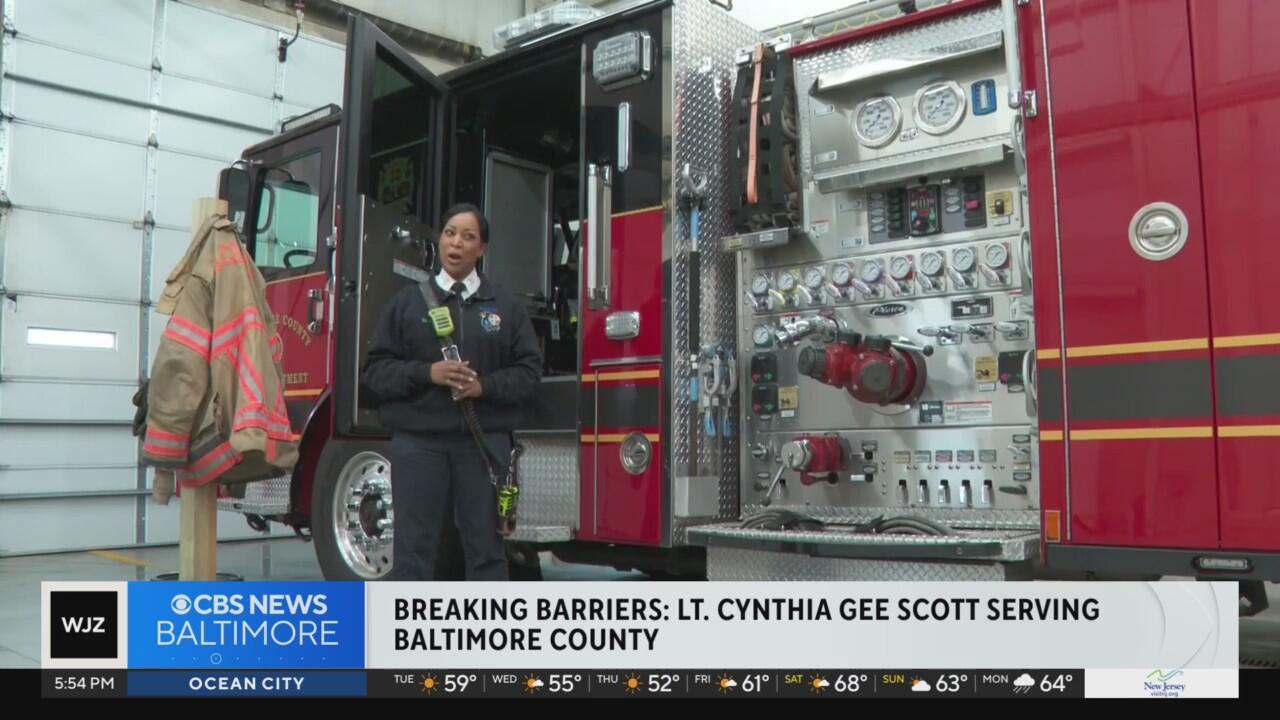 Lt. Cynthia Gee Scott takes charge with Baltimore County Fire ...