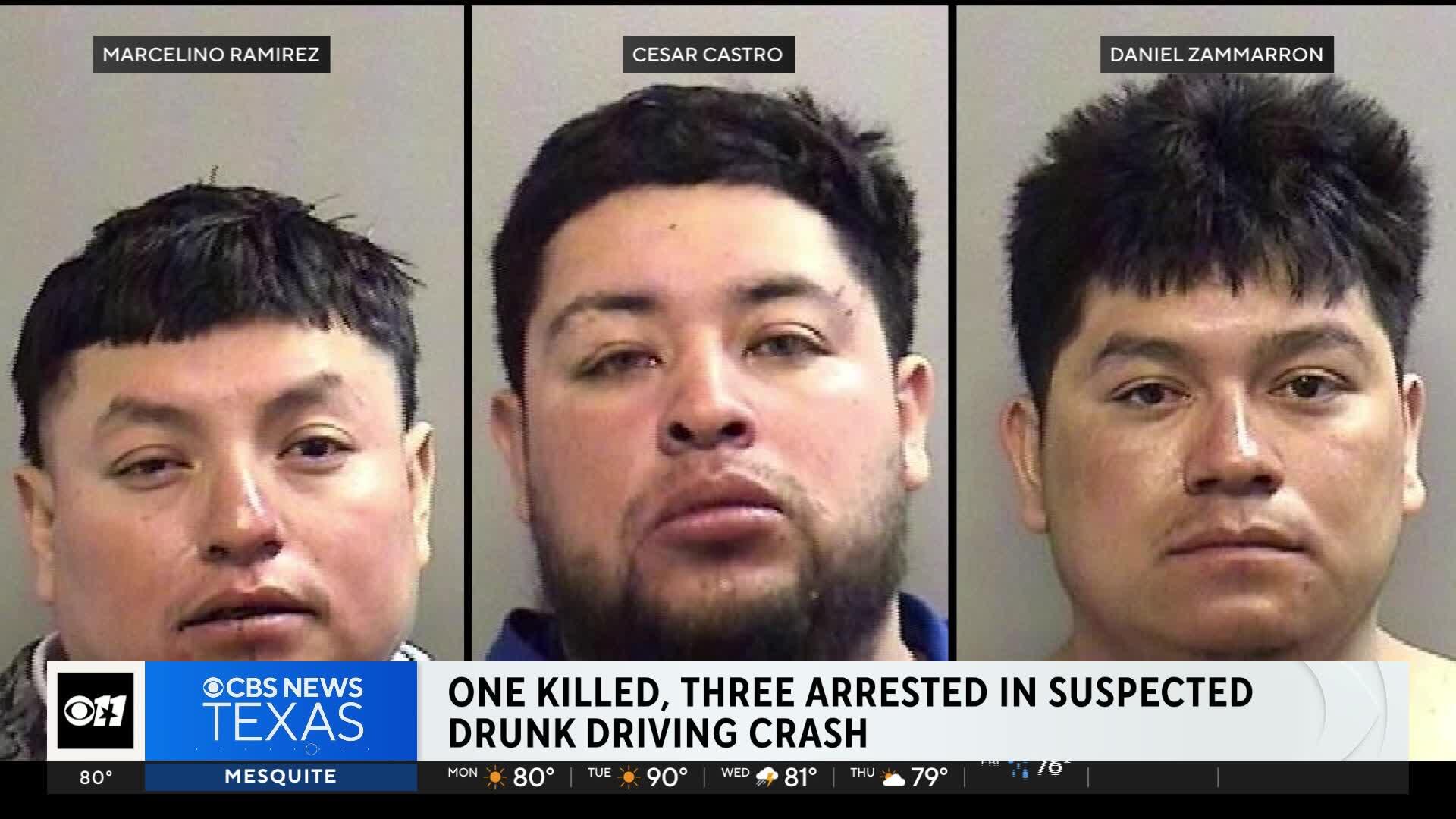 3 arrested in fiery DWI crash that killed 22-year-old in Arlington ...