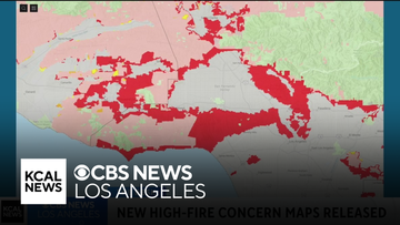 New Cal Fire hazard maps released for Southern California - CBS Los Angeles