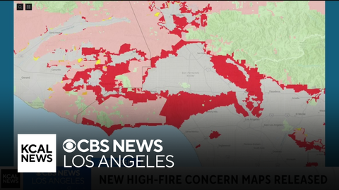 New Cal Fire hazard maps released for Southern California - CBS Los Angeles