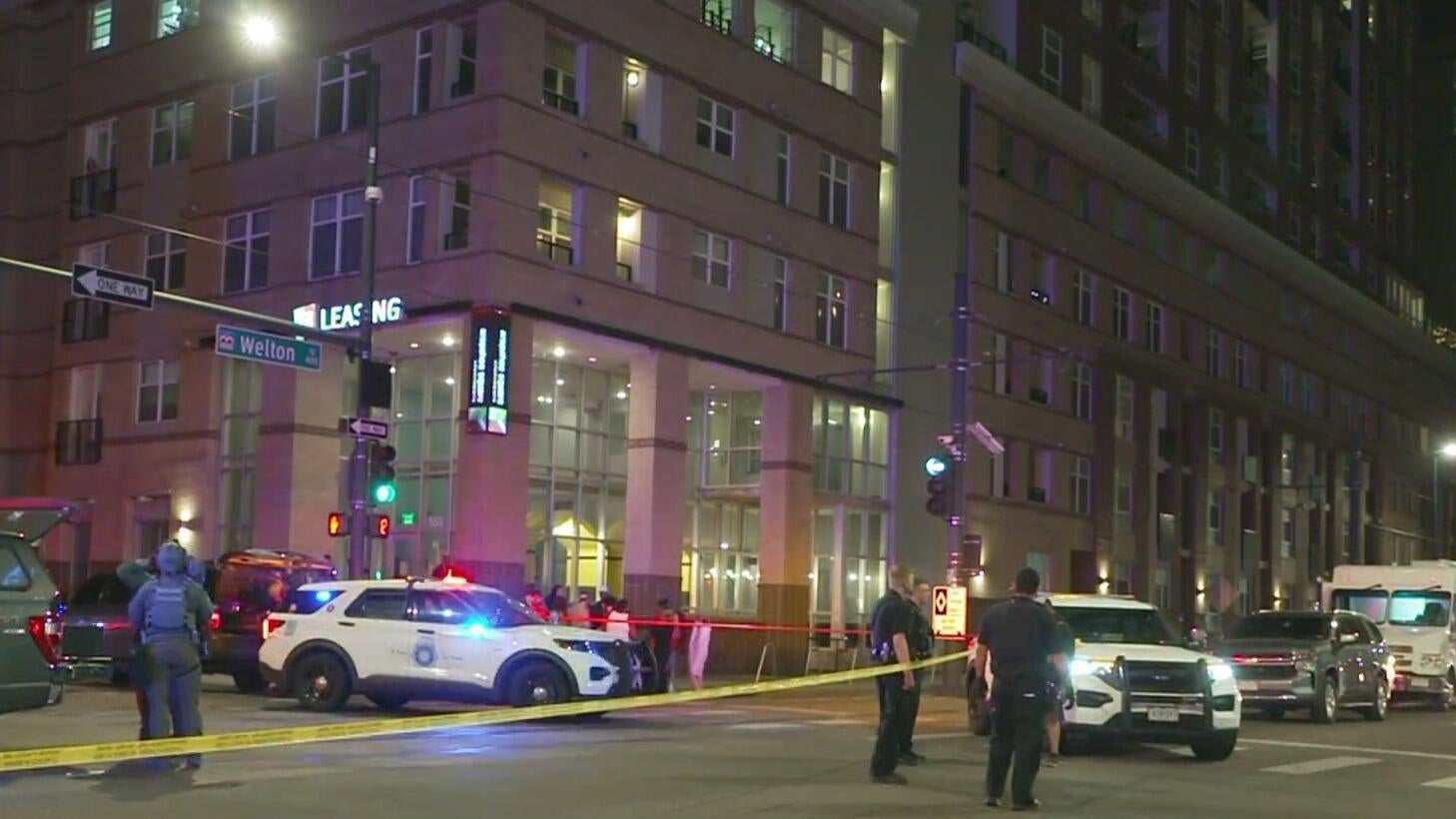 One hospitalized after shooting in downtown Denver apartment complex ...