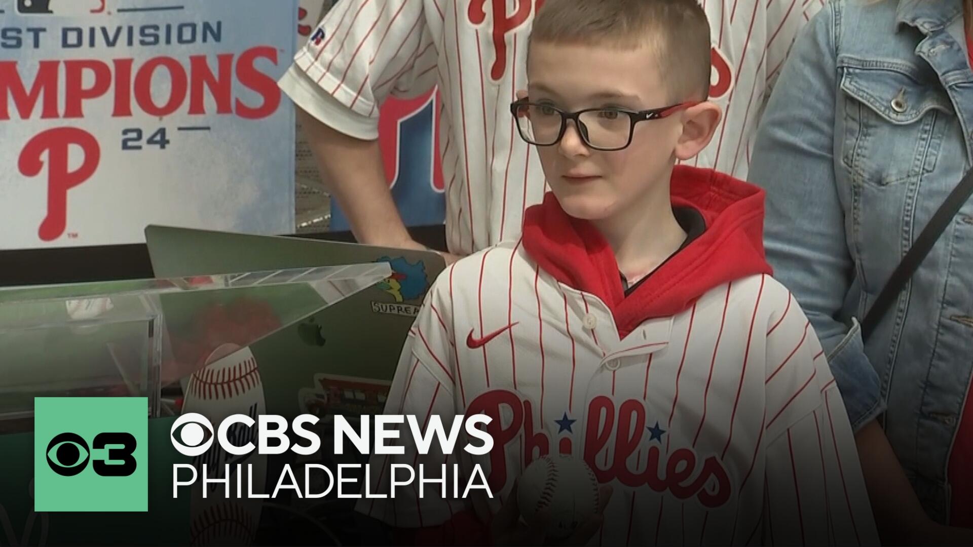 10-year-old to throw out first pitch at Phillies' home opener months ...