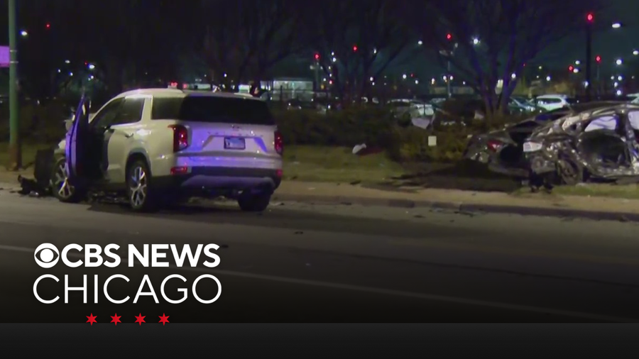2 killed, 4 hurt after crash near Chicago Midway Airport - CBS Chicago