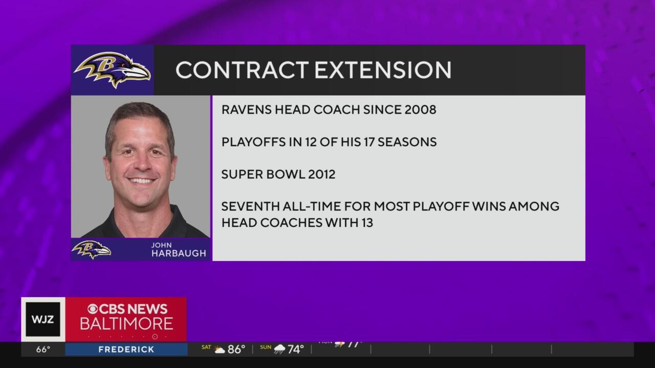 Ravens Coach John Harbaugh reaches three-year extension to stay in ...