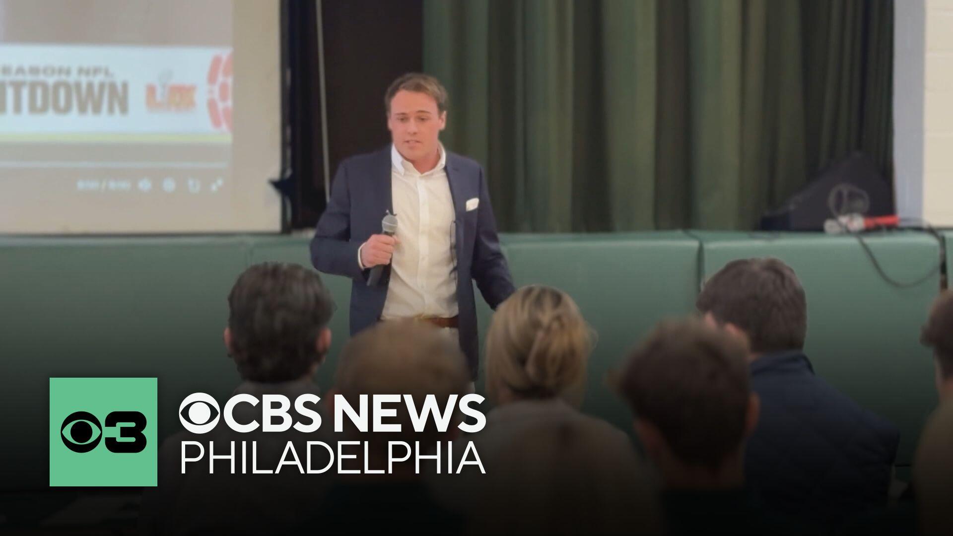 Ryan Quigley honors best friend Tiger Bech in visit to alma mater after ...