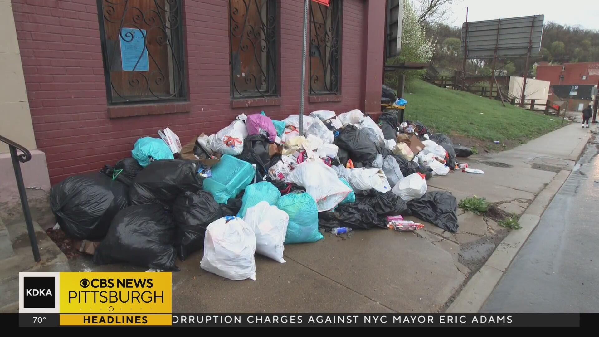 Trash pile in Pittsburgh becomes an irritant for the community: "It ...